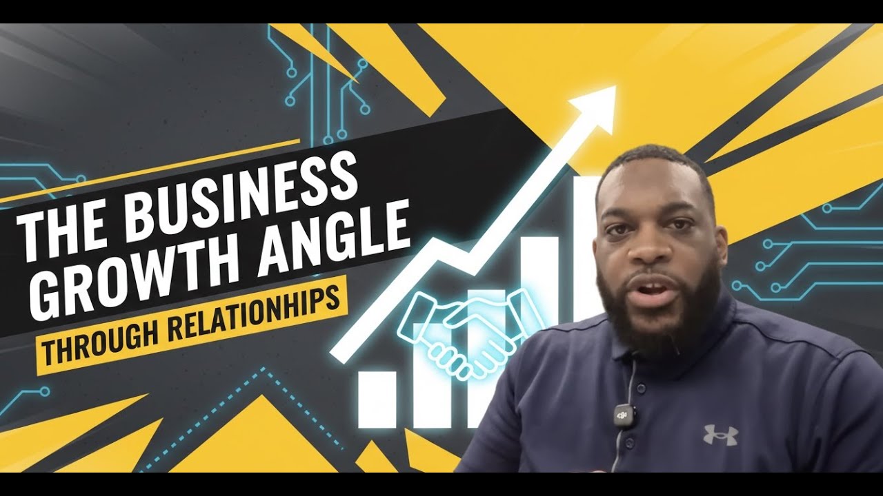 Co-work with me: The business growth angle through relationships - YouTube