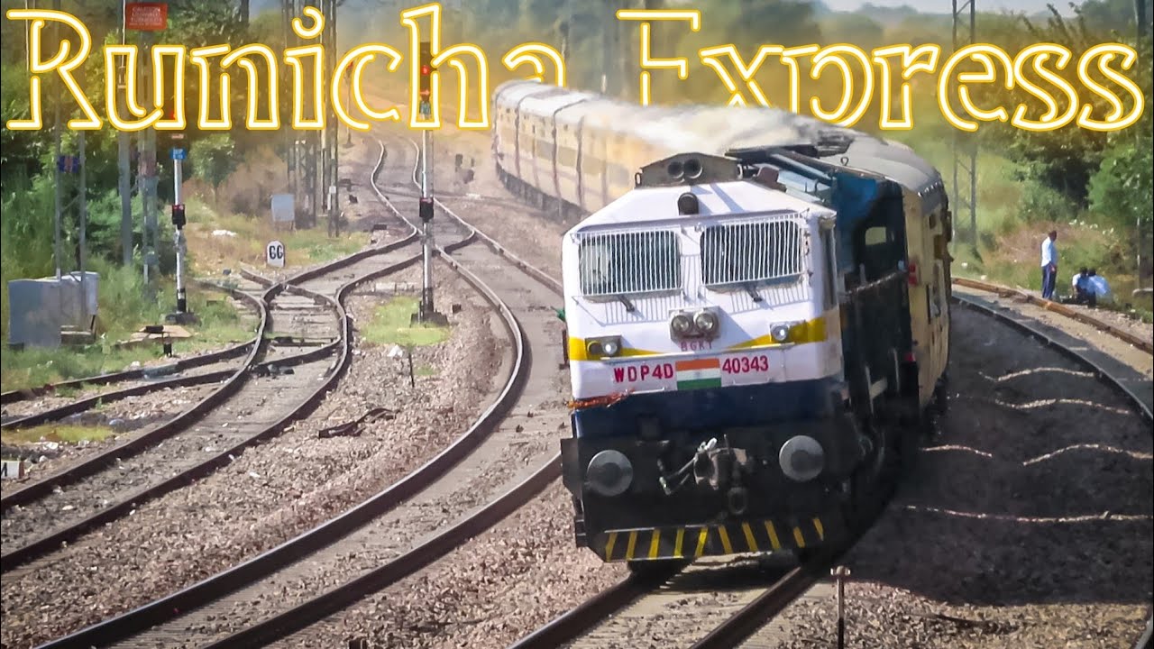 Runicha Express | First Commercial Run | 14088 Jaisalmer-Delhi Via ...