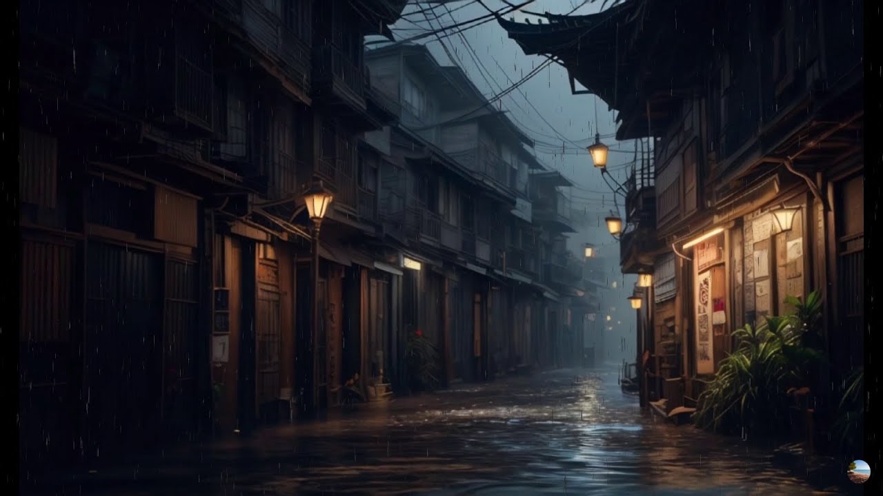 Soothing rain ambience | Heavy Rain & Thunder | Rain Sounds for ...