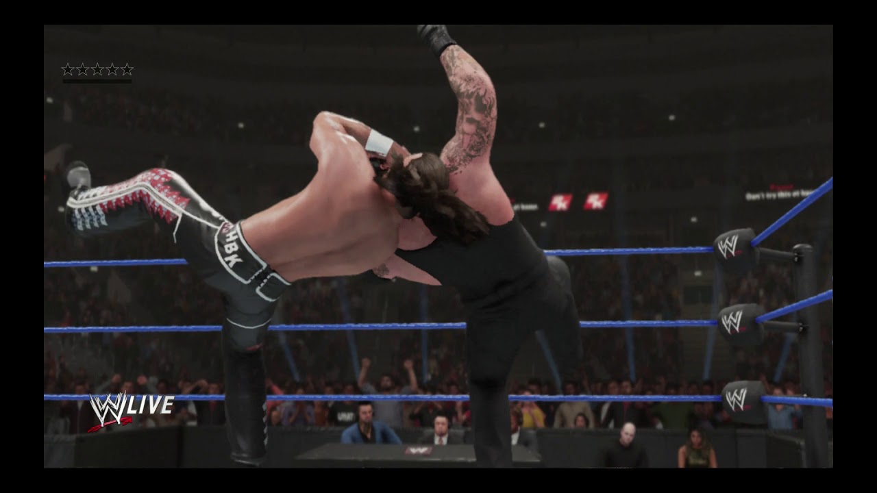 WWE 2K19 HBK 05 vs Undertaker - YouTube