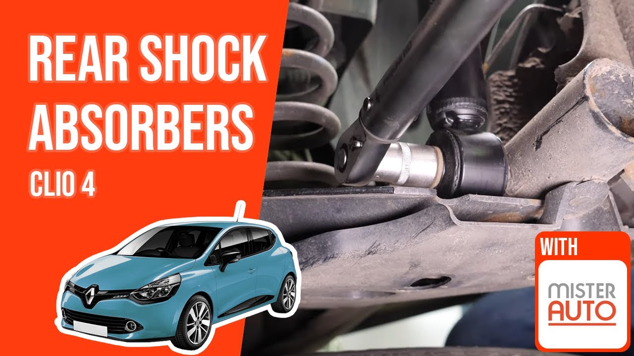 How to replace the rear shock absorbers Clio mk4 ➿ - YouTube
