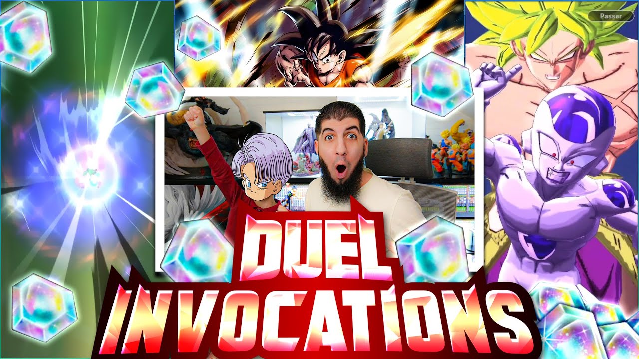 DUEL INVOCATION vs MON FILS ! GOKU & PICCOLO DB LEGENDS - YouTube