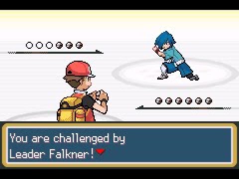 Pokémon Radical Red v3.01 - Falkner - YouTube
