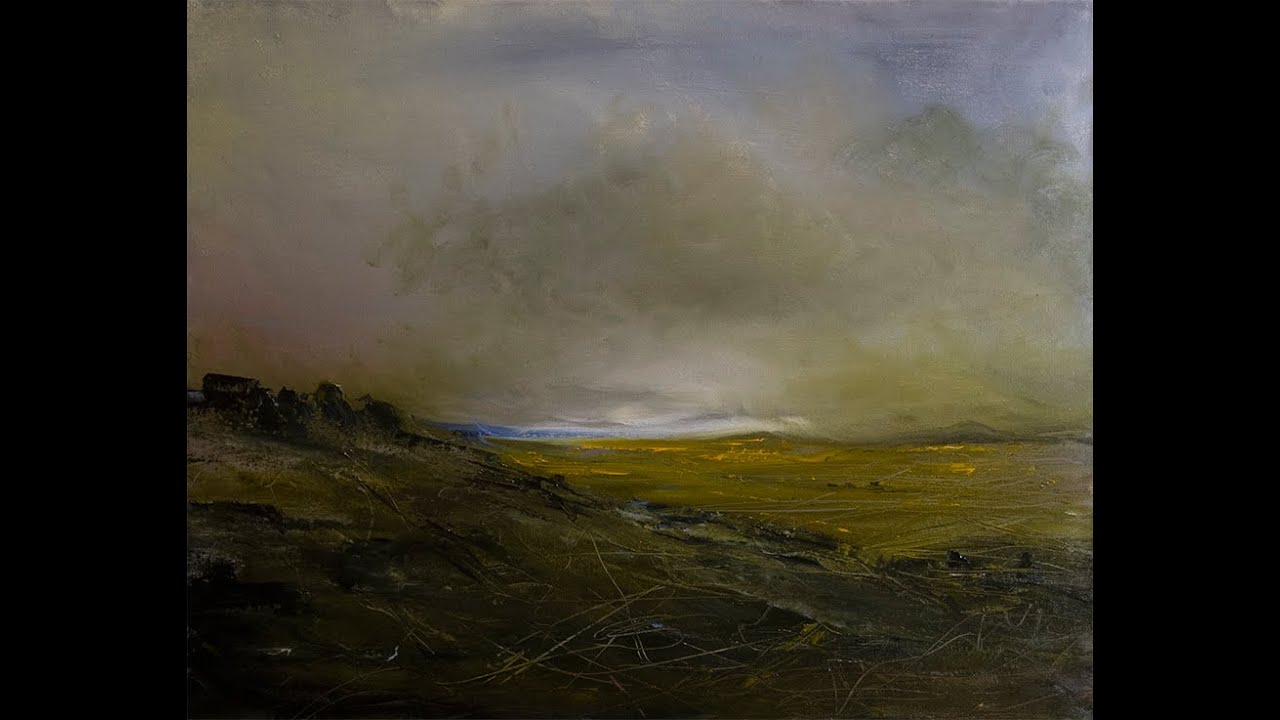 Jon Kidd painting a quick landscape late last night 🎨 - YouTube