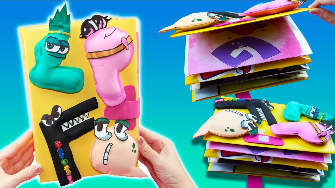 DIY Alphabet Lore Story Gaming Book Mystery Box/ Random Box Tutorial ...