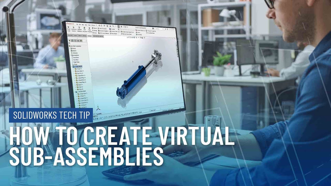 How to Create Virtual Sub-assemblies in SOLIDWORKS - YouTube