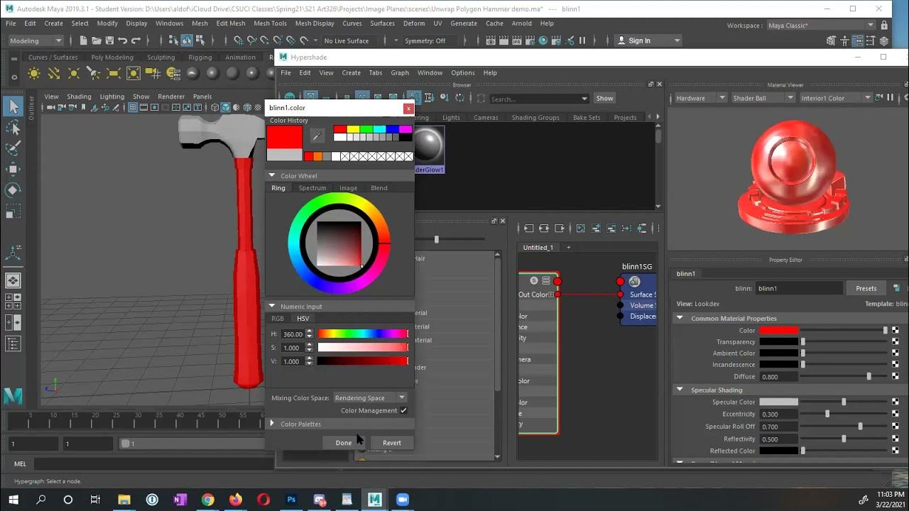 Applying a Custom Texture in Autodesk Maya - YouTube