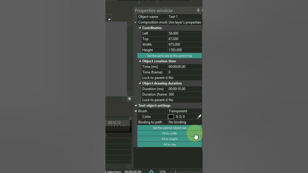 How to add a video inside text in VSDC | #protechnix #vsdc #videoediting - YouTube