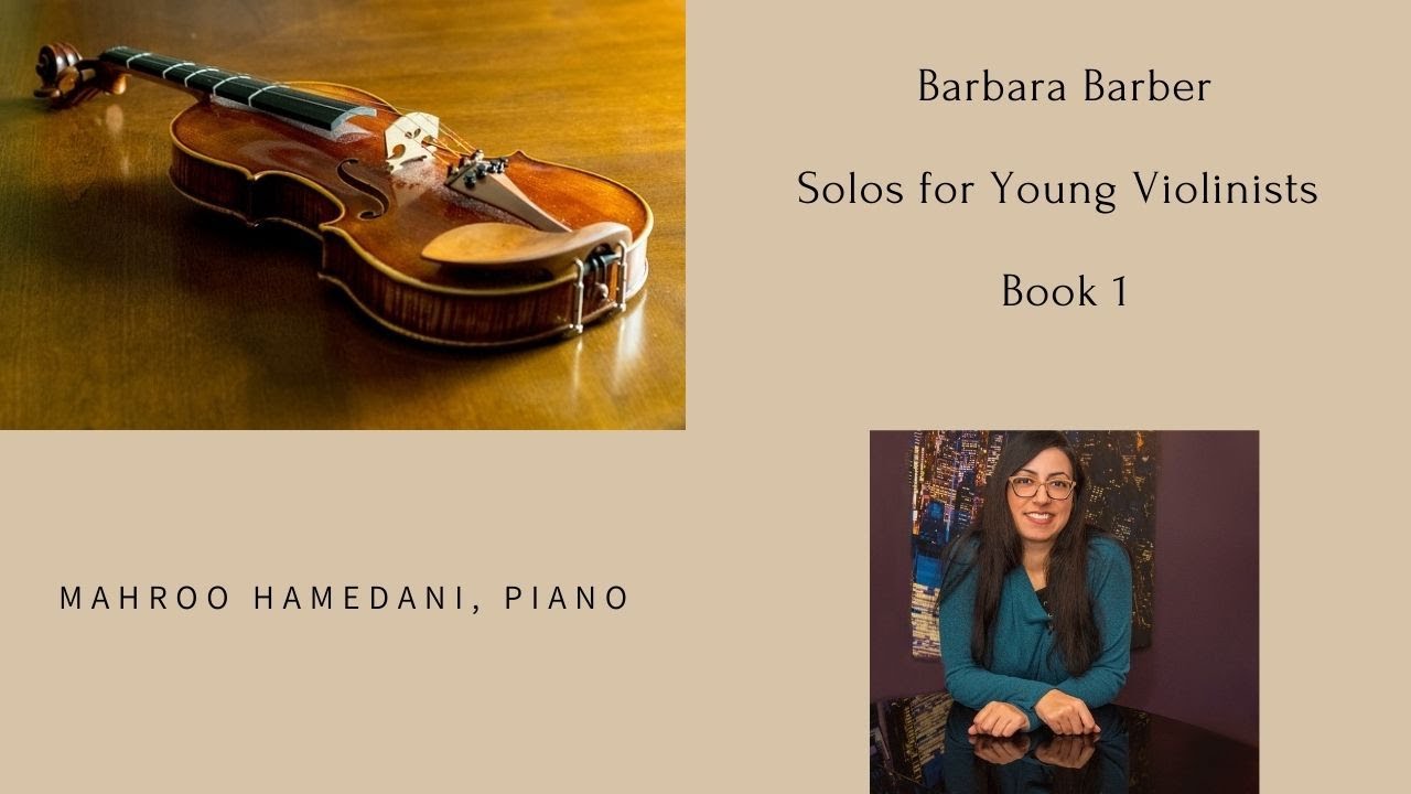 Barbara Barber violin book 1, piano accompaniment, English Folk Song ...
