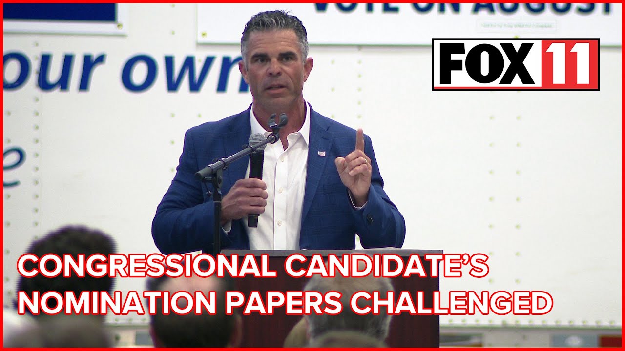 Wisconsin congressional candidate Tony Wied's nomination papers ...