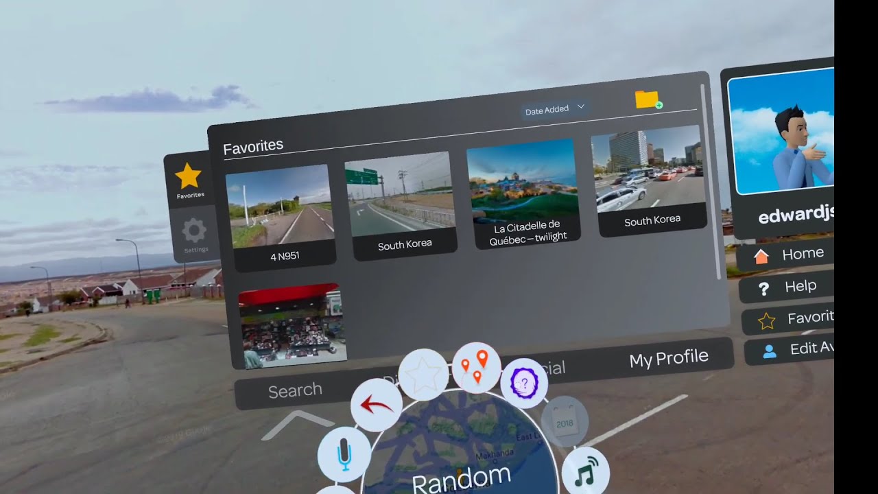 VR 세계여행 앱 ''Wander' 의 모든 기능 살펴보기 - YouTube