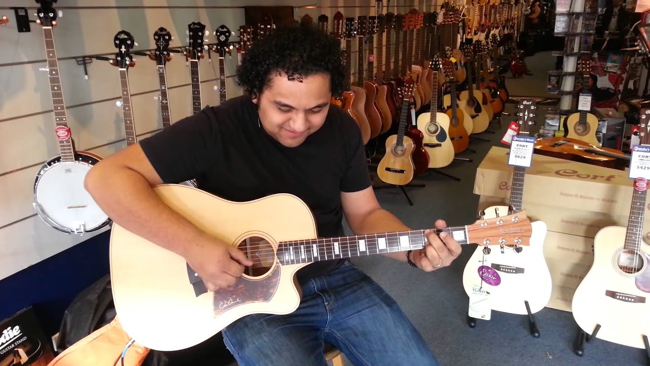 Cole Clark Fat Lady 2 - raw in store footage. - YouTube