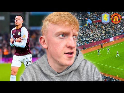 INCREDIBLE ATMOSPHERE as Aston Villa BEAT Man Utd! 🤯