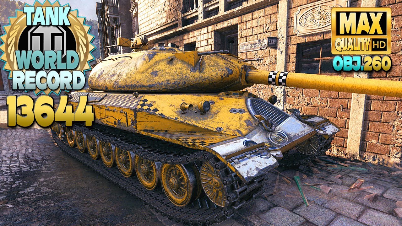 With fast aiming to the new Obj. 260 WORLD RECORD - World of Tanks ...