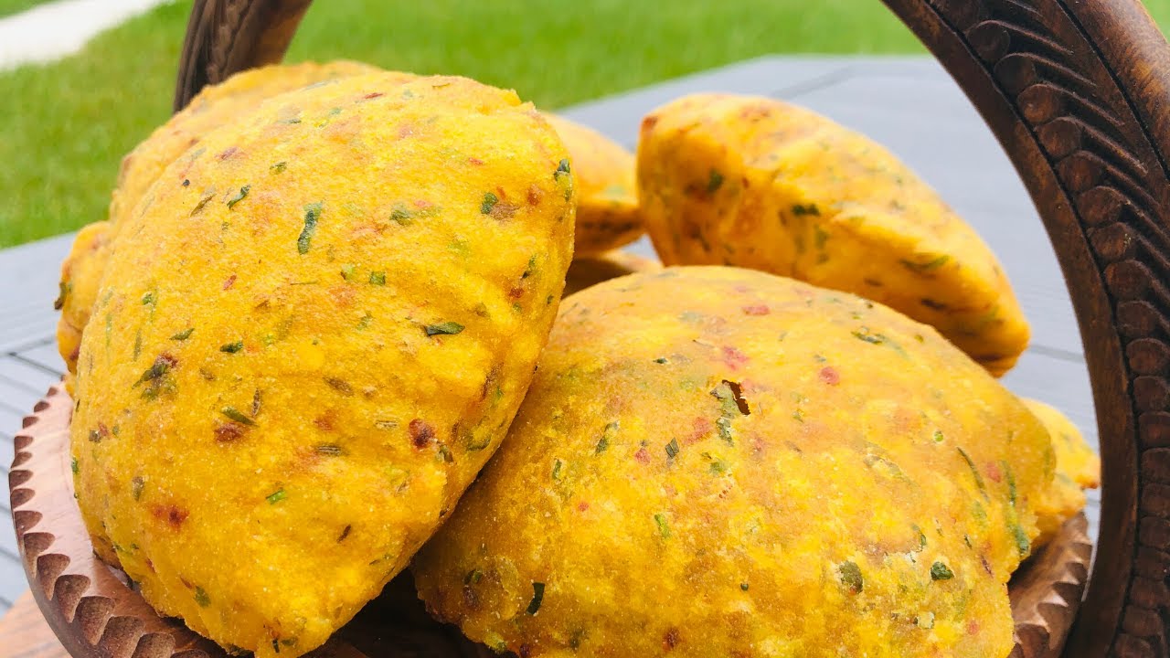 Aloo Rava Puri recipe in Telugu - YouTube