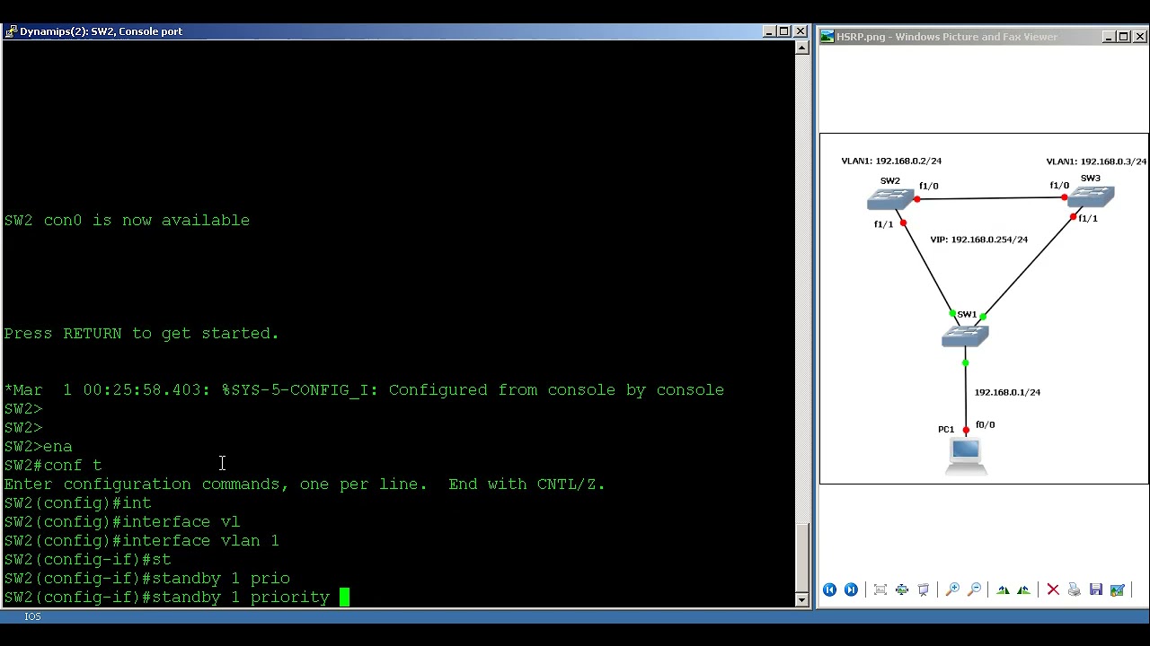 Configure Hot Standby Router Protocol (HSRP) on Cisco - YouTube