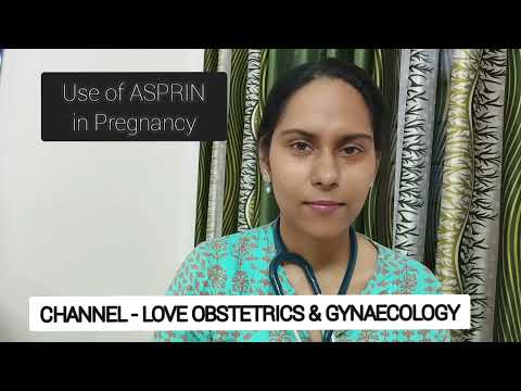 DRUG-Aspirin in Pregnancy-Safety & Indications@Love_Obs_Gynae