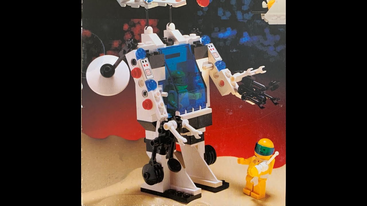 Lego 6925 - an instruction to build alternative model "C" from the back ...