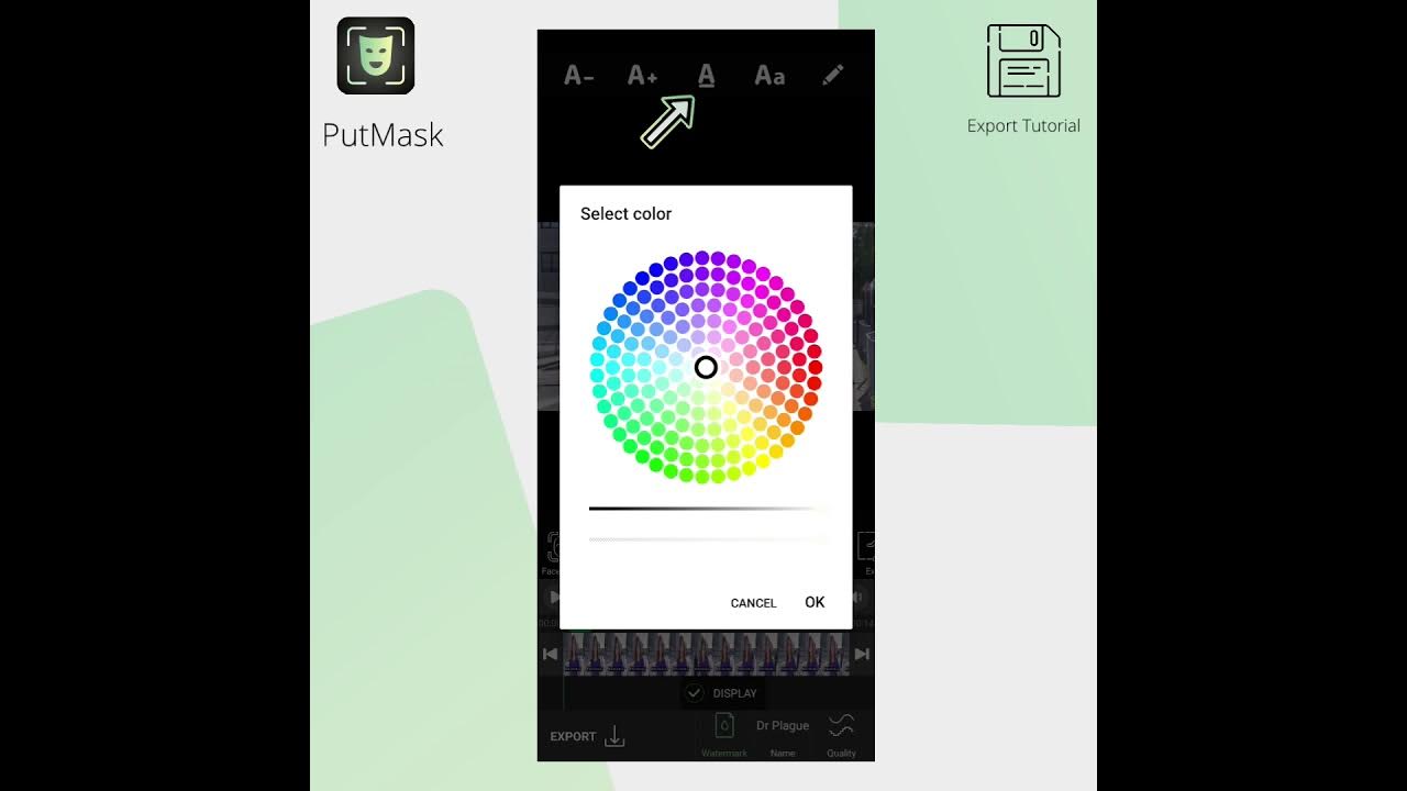 How To Work With Export In PutMask App - YouTube