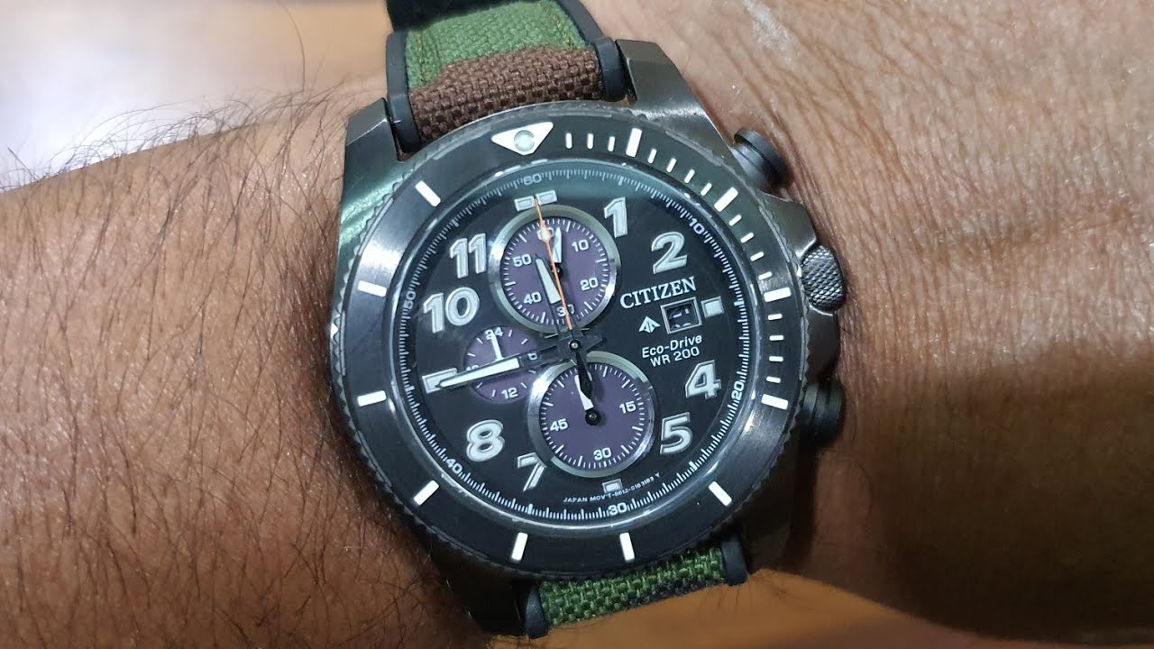 unboxing citizen promaster tough men's watch CA0727-12e - YouTube