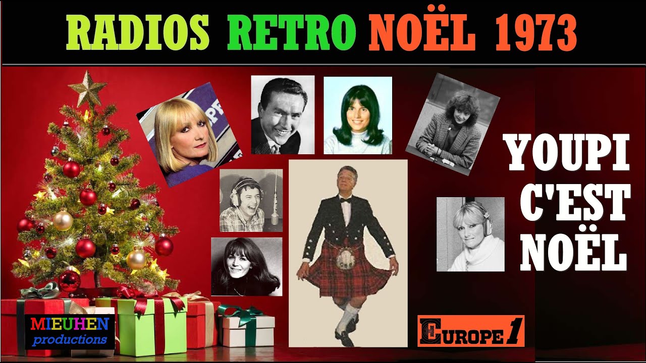 EUROPE 1 LES MENEUSES DE JEUX ET LES ANIMATEURS CHANTENT en 1973: YOUPI ...