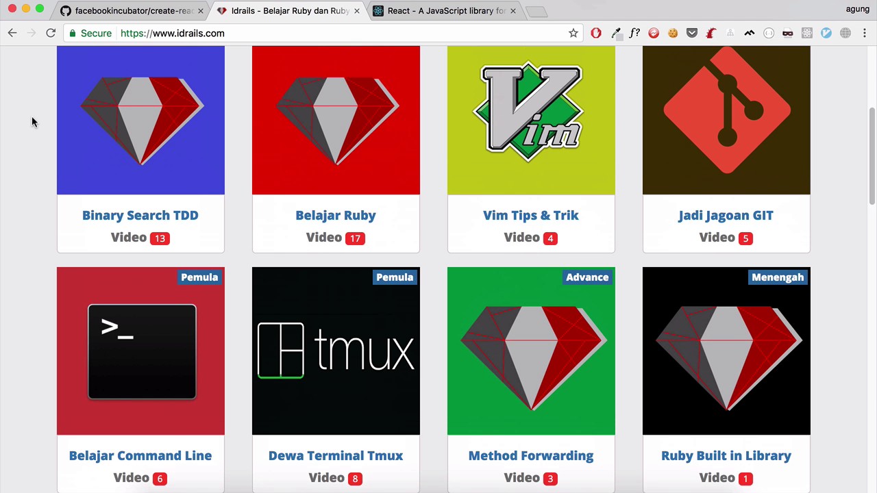 1 Belajar Reactjs Intro Youtube