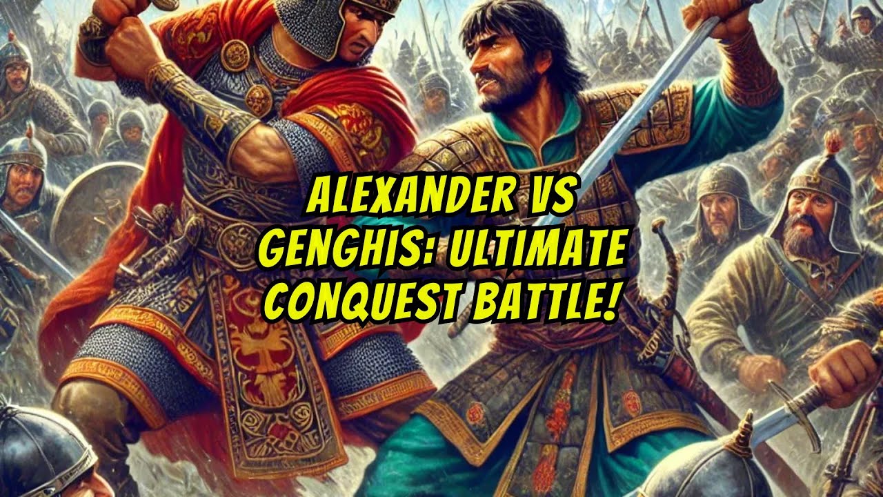 "Alexander the Great vs Genghis Khan:The Ultimate Battle of History's ...