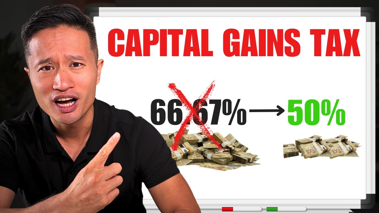 Big Capital Gains Tax Update: The Increase to 66.67% is now DEFERRED! - YouTube