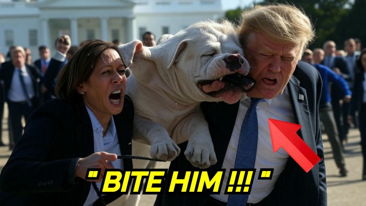 Kamala Unleashes Her Dog on Trump After He Exposes Her Secrets! KAMALA ...