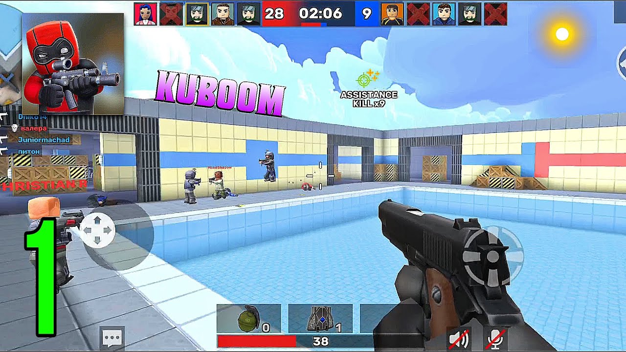 KUBOOM 3D | BEST GUN GAME GAMEPLAY BY ME - YouTube