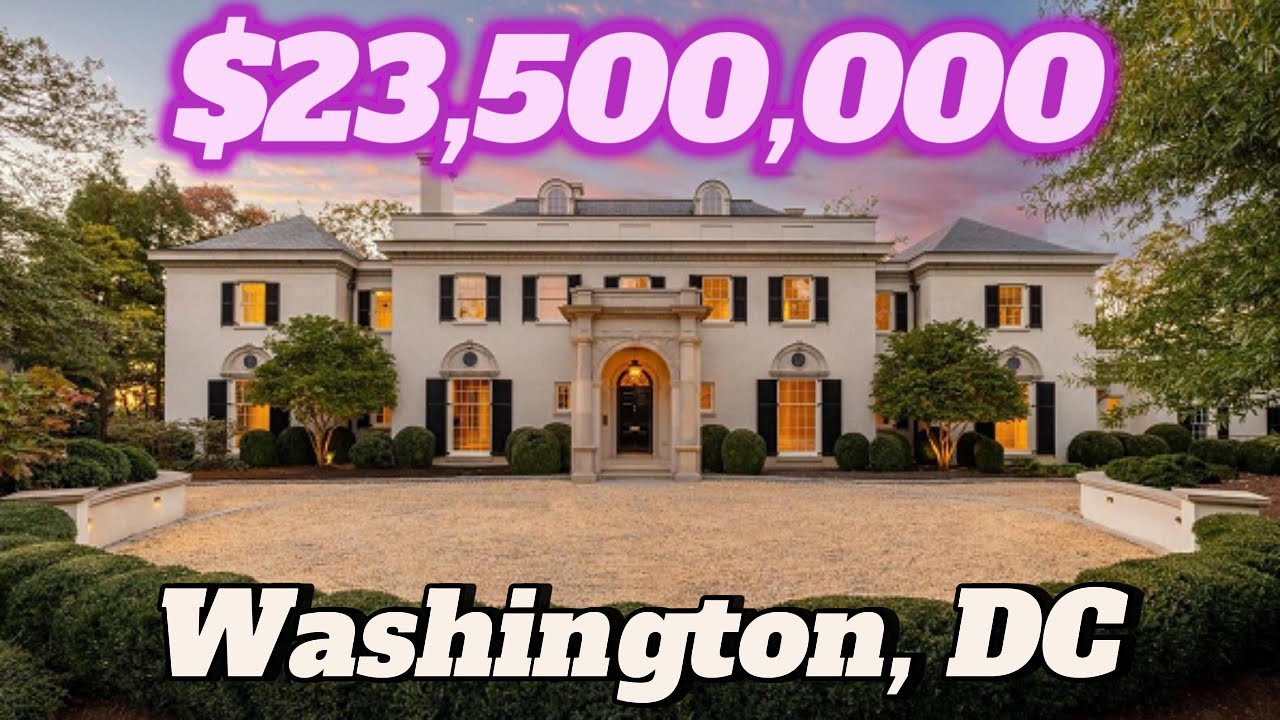 Inside a $23.5M Washington DC Mansion | Ultimate Luxury Real Estate ...