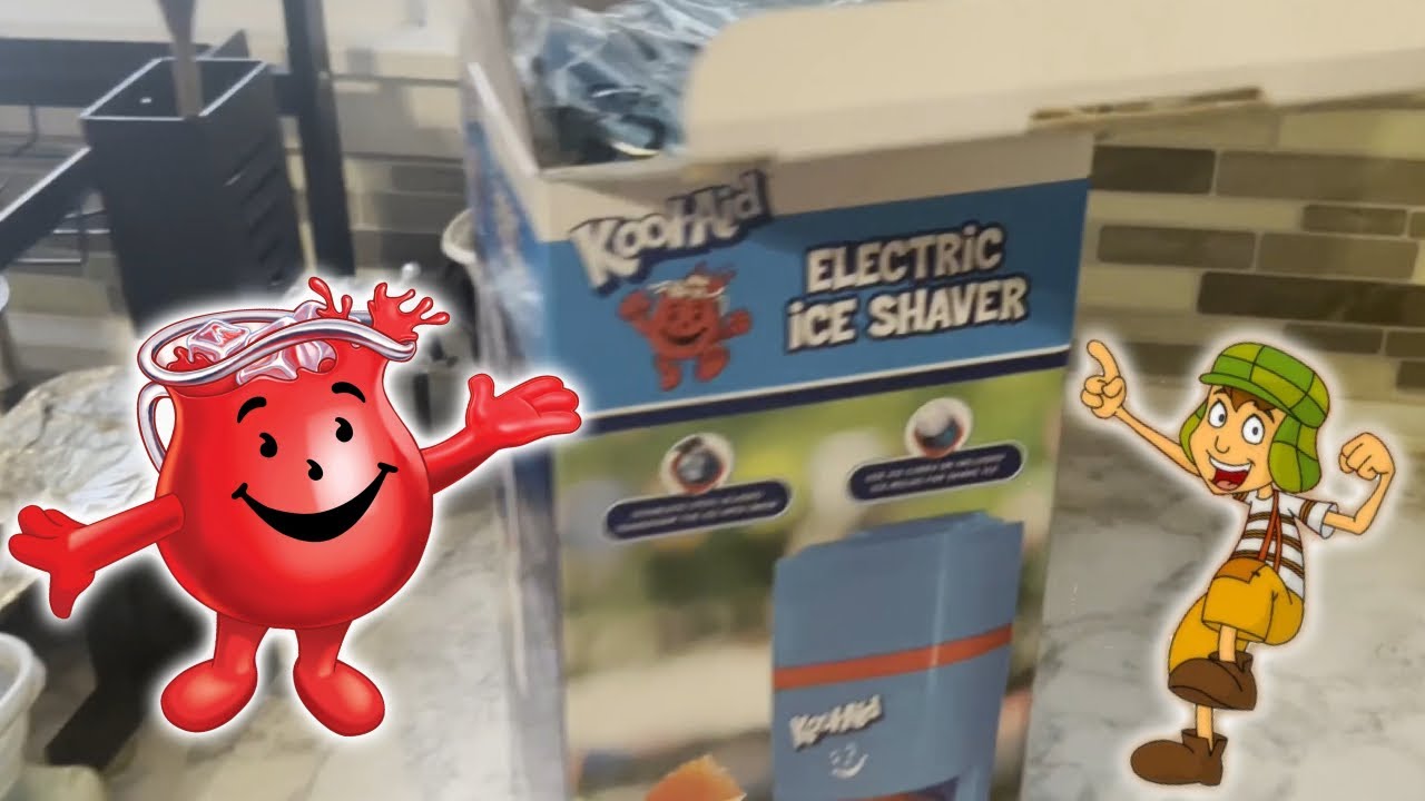 KOOL-AID ELECTRIC ICE SHAVER REVIEW (yessir) - YouTube