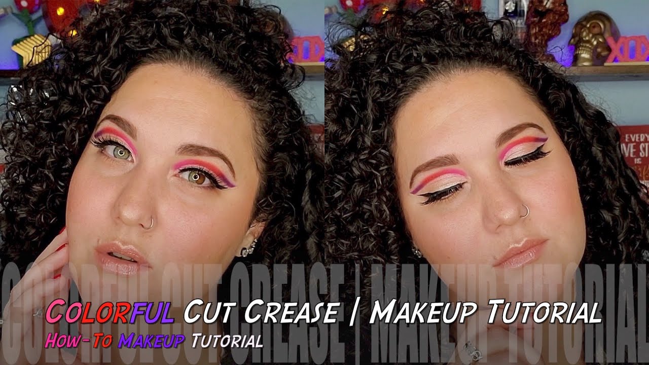 *COLORFUL* Cut Crease | Makeup Tutorial - YouTube