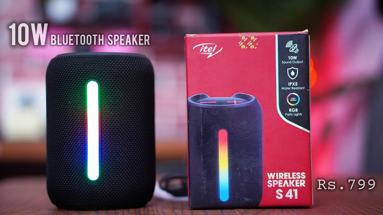 itel 10W Bluetooth Speaker S 41 | Review | Rs.799 | Sound Test | itel ...
