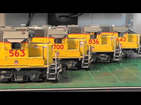 ***ATHEARN GENESIS HO UP GP38N x4 Loco Review!*** - YouTube