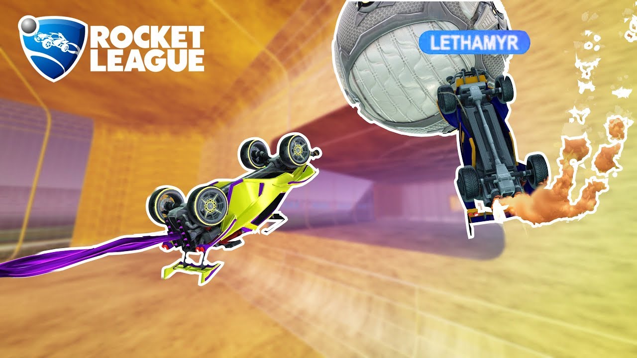 How we extended the map in Rocket League for an intense 1v1 - YouTube