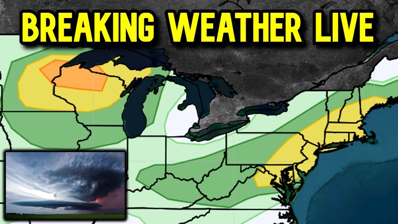 LIVE - Severe Weather Coverage, Hangout Special with David Schlotthauer ...