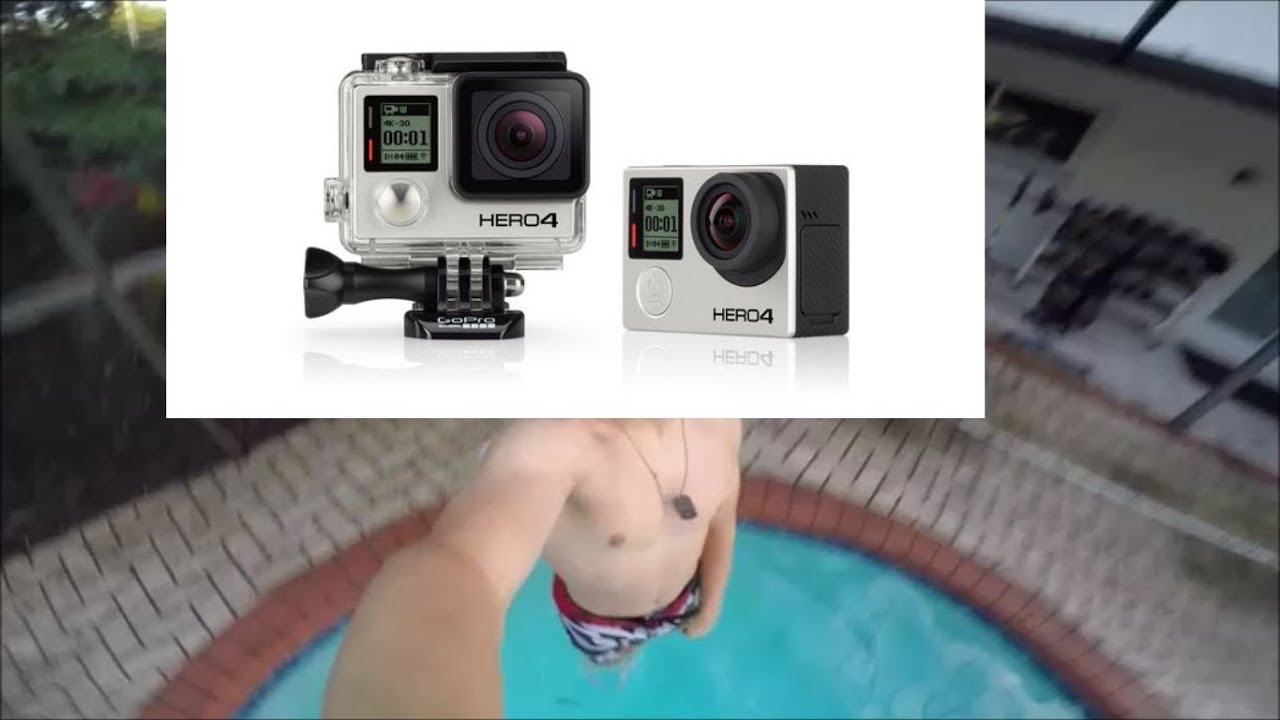 Gopro Hero 4 Silver: Pool Action - YouTube