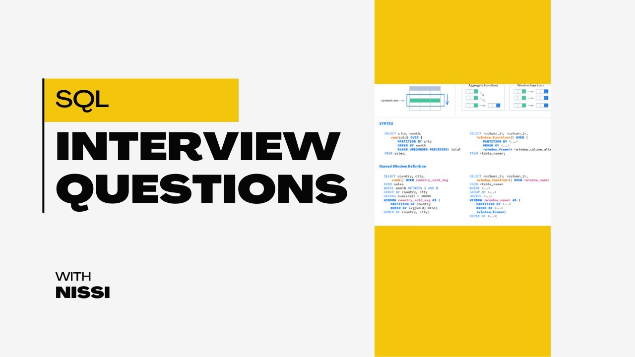 Leetcode Sql Interview Questions Youtube 8901