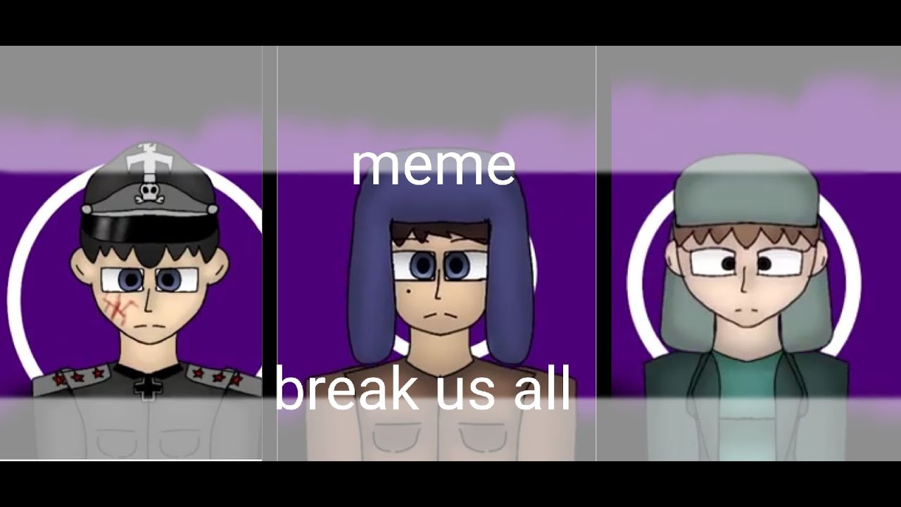 Break us all //meme animation \\ [ T-34] [ Николай Ивушкин и Клаус Ягер ...