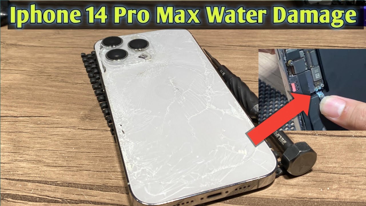 Water Damage Iphone 14 Pro Max How To Repair Or Replace - YouTube