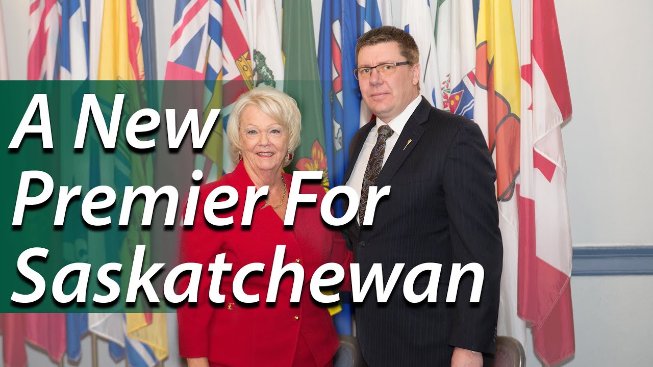 A new Premier and Cabinet for the Province of Saskatchewan - YouTube
