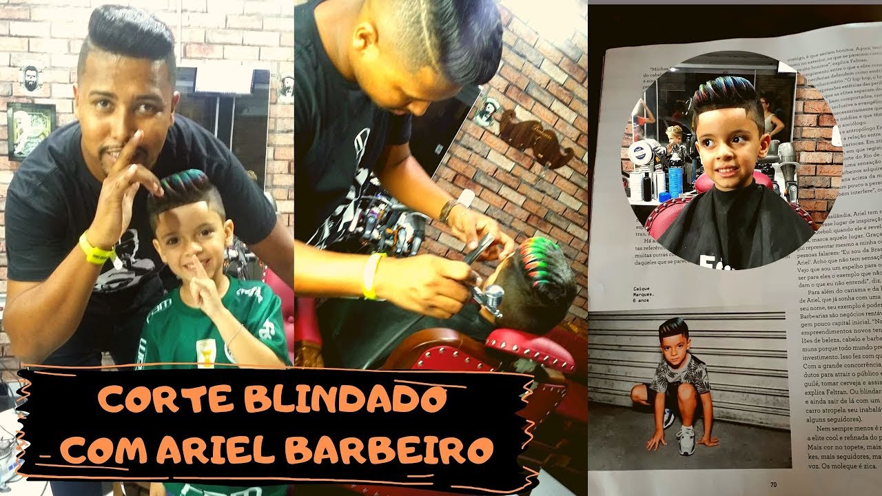 CORTE BLINDADO COM ARIEL BARBEIRO + FESTA - Canal do Caiquera - YouTube