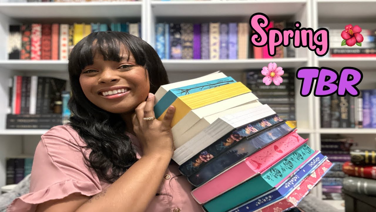 Books I Want To Read This Spring 🌺 Spring TBR 🌸 - YouTube