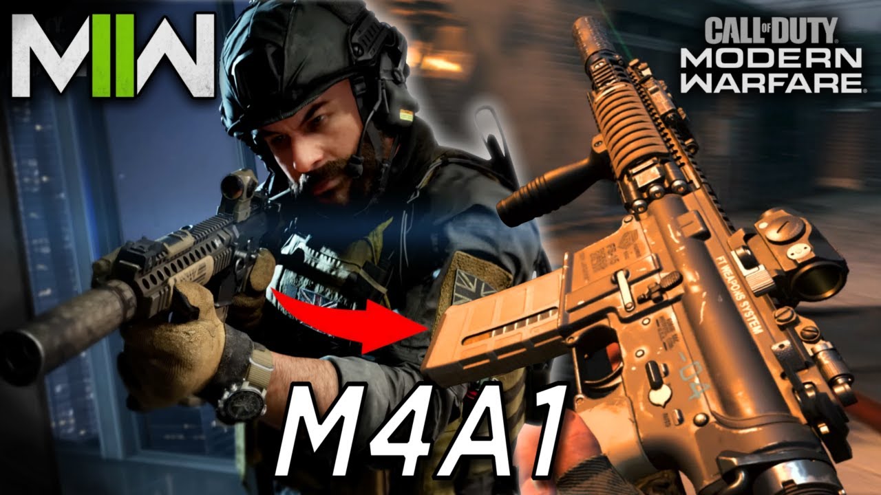 Capt. Price M4A1 from MWII Campaign Trailer in Modern Warfare 2019 ...
