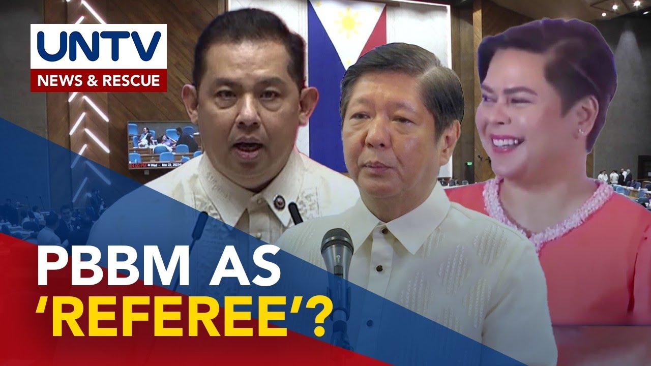 PBBM’s intervention sought on Speaker Romualdez vs. VP Sara’s Duterte ...