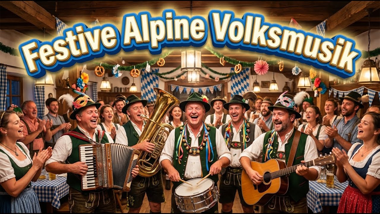 🎷🥁 Festive Alpine Volksmusik — Fasching Party Folk from Bavaria 🎶 - YouTube