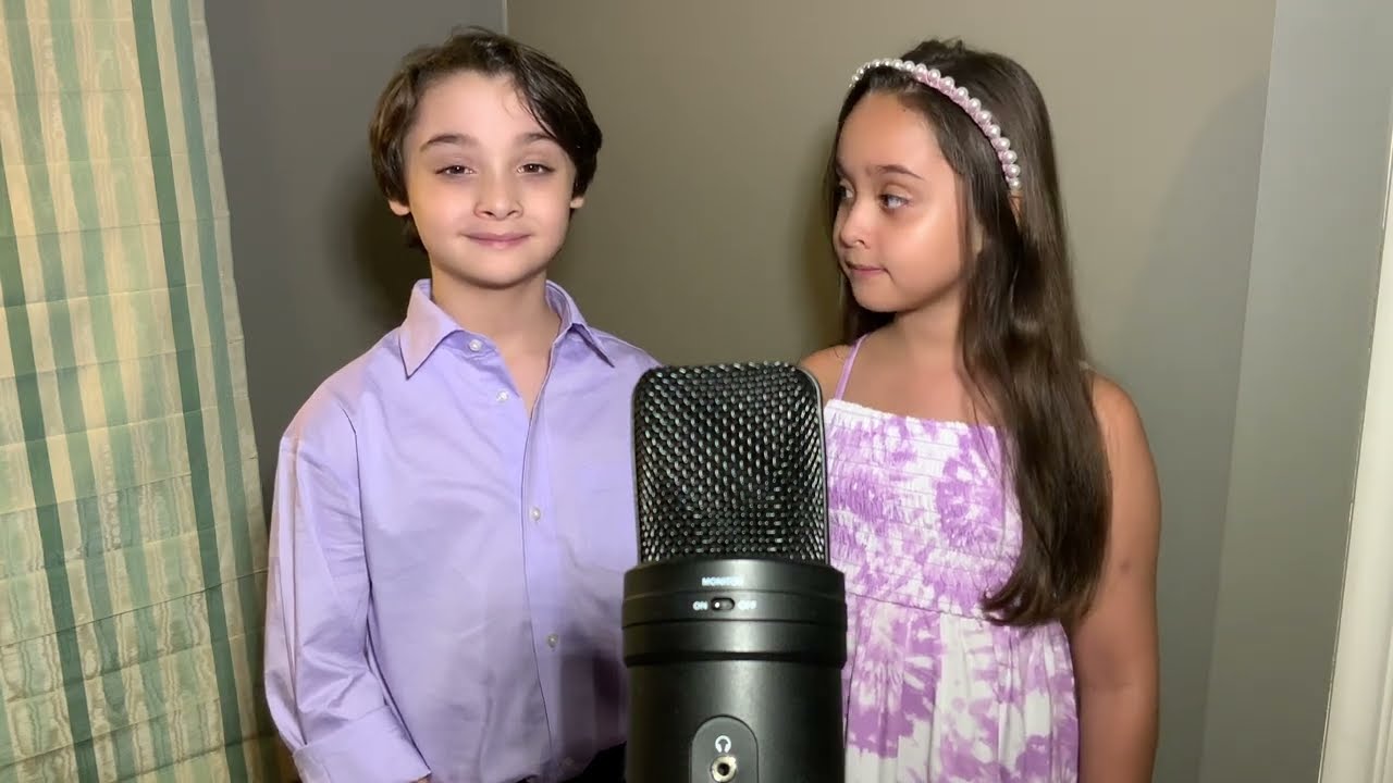 Emma & Sebastian ~ "Au clair de la lune" – Traditional French Song Arr ...