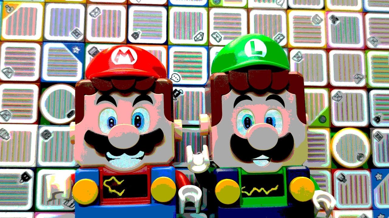 LEGO Mario und Luigi Wahnsinn Barcode Aktion Modus! - YouTube