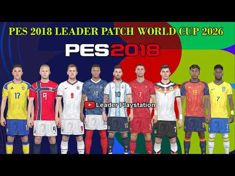 Update V2 World Cup PES 2018 Leader Patch PS4 Hen (Jailbreak)